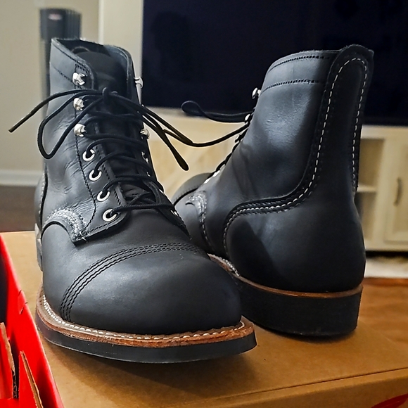 Red Wing Shoes | Shoes | Size Red Wing Iron Rangers Blackblack | Poshmark